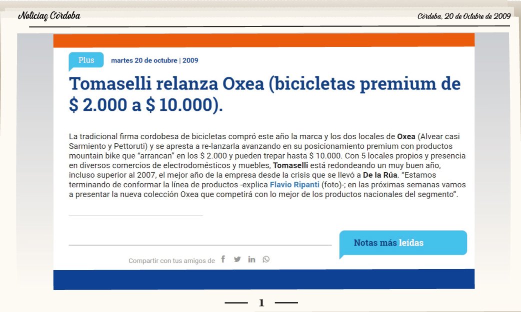 Institucional – Oxea
